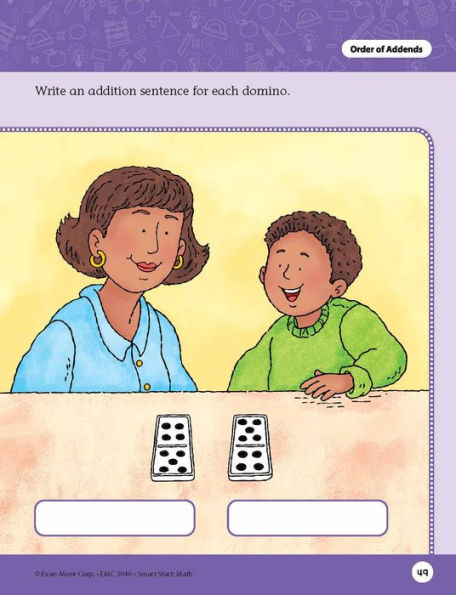 Smart Start: Math Stories and Activities, Grade 1 Workbook by Evan-Moor ...