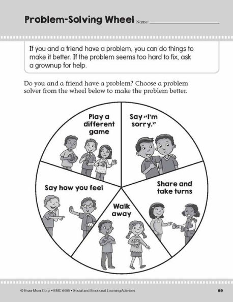 Social and Emotional Learning Activities, PreK - Kindergarten Teacher ...