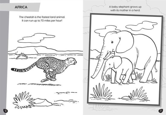 Animal Planet: Wild Animals Around the World Coloring and Activity Book ...