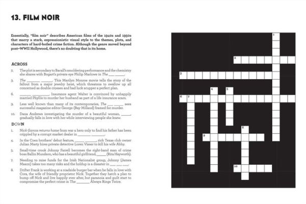 Movies Word Search and Crossword Puzzles by Editors of Thunder Bay ...