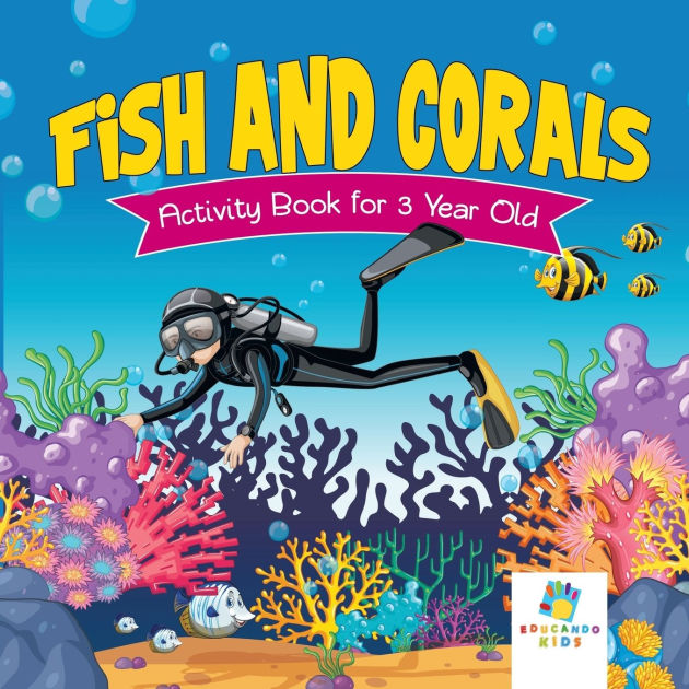 Fish and Corals Activity Book for 3 Year Old by Educando Kids ...