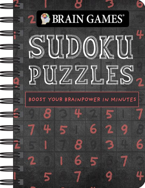 Mini Brain Games Sudoku Chalkboard by PIL, Other Format | Barnes & Noble®
