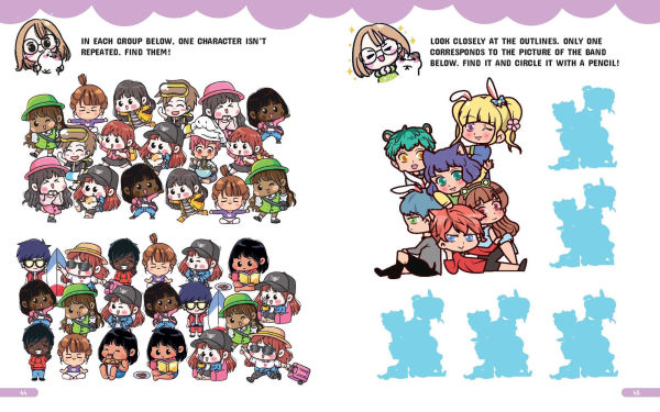 The Kawaii Chibi Activity Book for Kids: Super-Cute Anime- and Manga ...