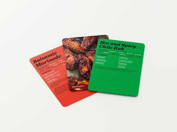 Rubs Recipe Cards: 60 Delicious Marinades, Sauces, Seasonings, Glazes ...