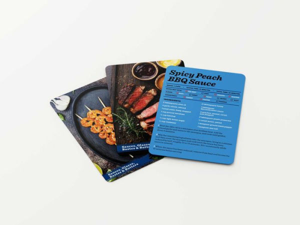 Rubs Recipe Cards: 60 Delicious Marinades, Sauces, Seasonings, Glazes ...