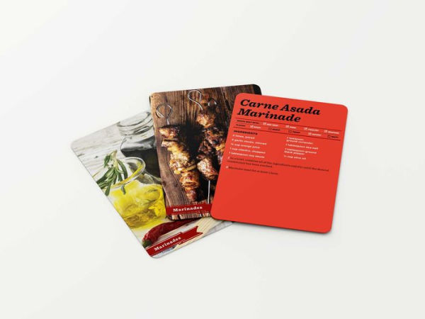 Rubs Recipe Cards: 60 Delicious Marinades, Sauces, Seasonings, Glazes ...