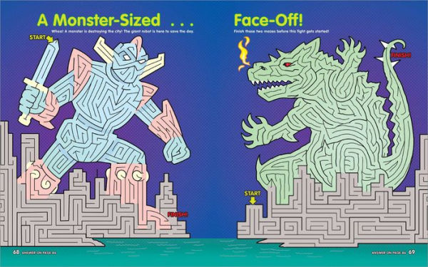 Challenging Mazes for Kids: 75 Full-Color Mazes Including FInd-the-Item ...