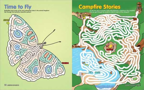 Challenging Mazes for Kids: 75 Full-Color Mazes Including FInd-the-Item ...