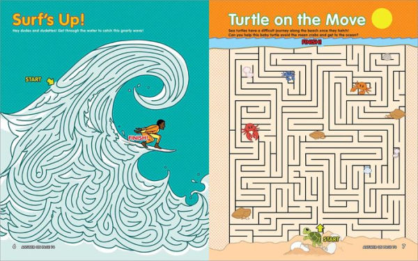 Challenging Mazes for Kids: 75 Full-Color Mazes Including FInd-the-Item ...