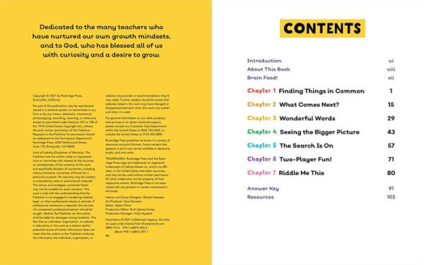 The Amazing Brain Book for Kids: Brain Games, Logic Puzzles, Riddles ...