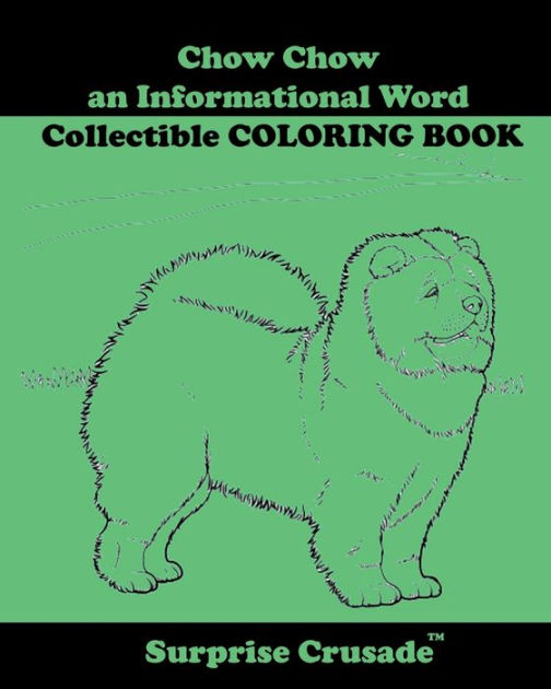 Chow Chow an Informational Word Collectible COLORING BOOK by Surprise ...