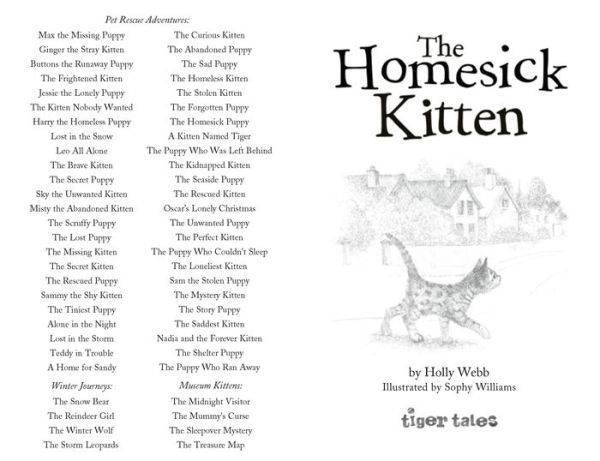 The Homesick Kitten by Holly Webb, Sophy Williams, Paperback | Barnes ...