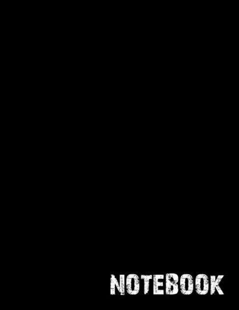 Notebook: Unlined Notebook Unruled/Plain Notebook Journal Large ...