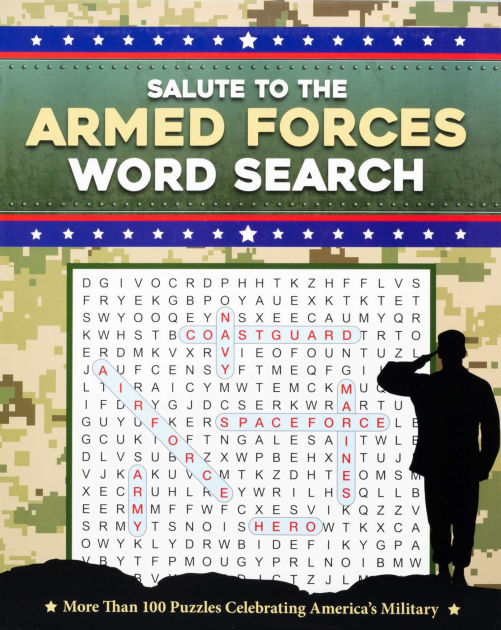 Salute to the Armed Forces Word Search by Editors of Thunder Bay Press ...
