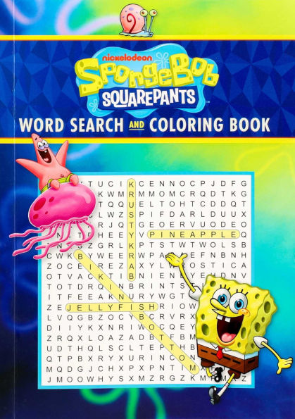 SpongeBob SquarePants Word Search and Coloring Book by Editors of ...