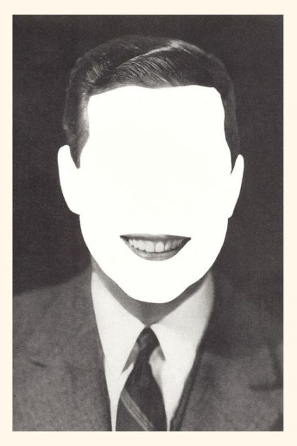 Vintage Journal Eyasless, Noseless Face by Found Image Press, Paperback ...