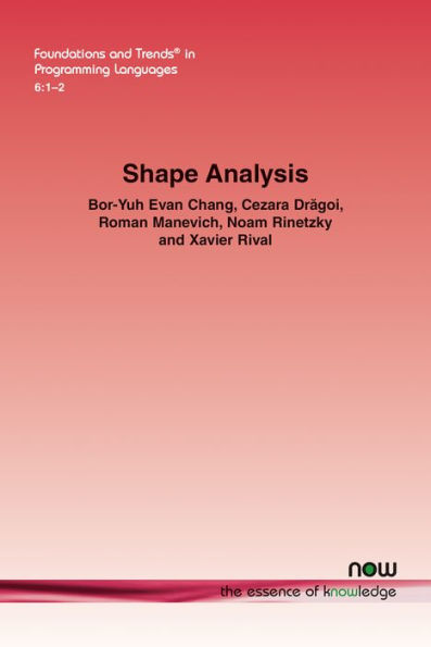 Shape Analysis by Bor-Yuh Evan Chang, Cezara Dragoi, Roman Manevich, Noam Rinetzky, Paperback ...