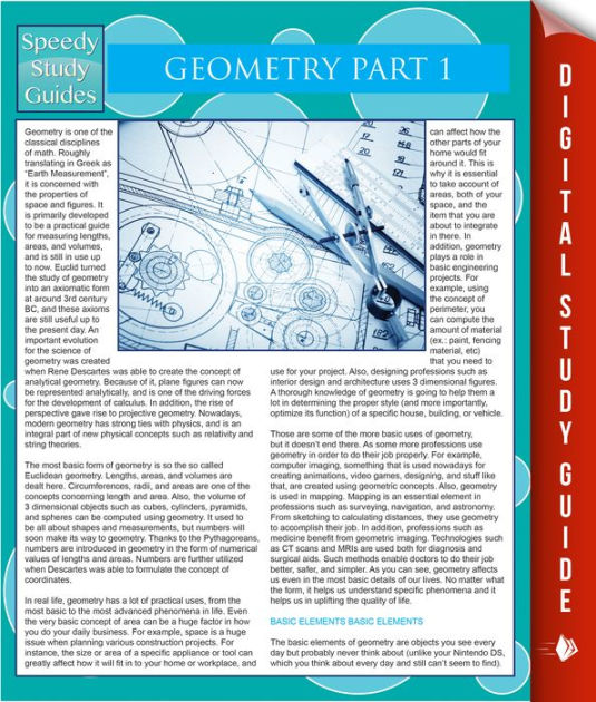 Geometry Part 1 (Speedy Study Guides) by Speedy Publishing | eBook ...
