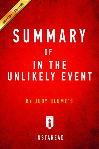 Summary of In the Unlikely Event: by Judy Blume Includes Analysis by ...