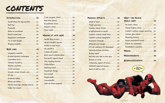 Marvel Comics: Cooking with Deadpool by Marc Sumerak, Elena Craig ...