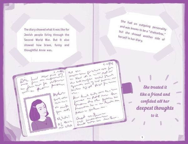 The Extraordinary Life of Anne Frank by Kate Scott, Anke Rega ...