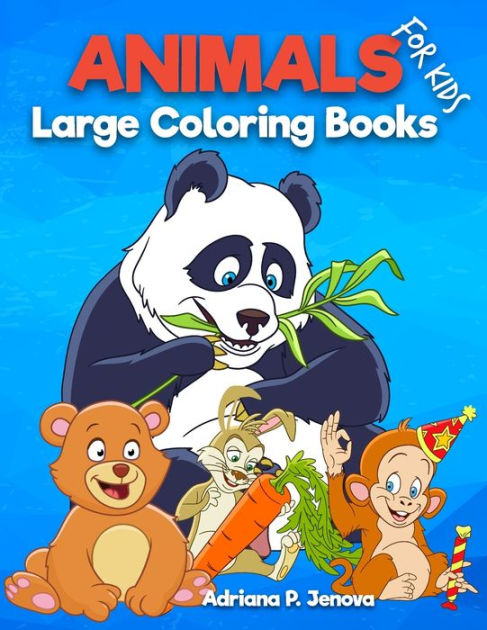 Large: Animal coloring books for kids: Children Activity Books for Kids ...