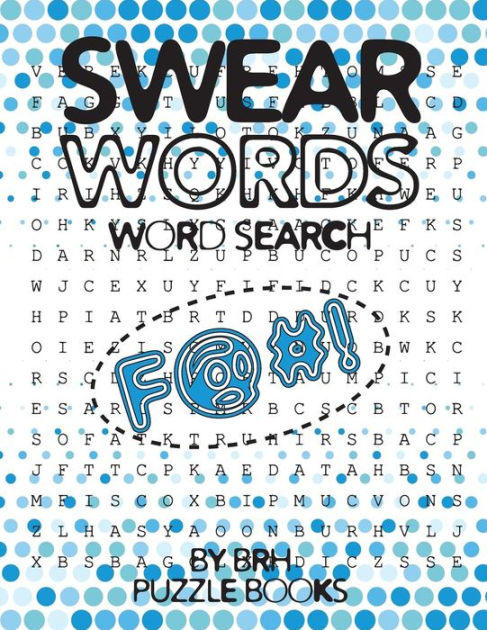 Swear Words Word Search: Word Search Books For Adults Large Print ...