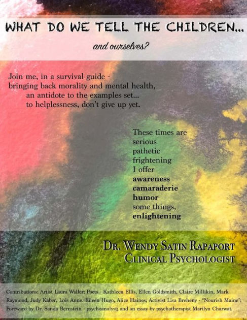 What do we tell the children by Wendy Satin Rapaport, Paperback ...