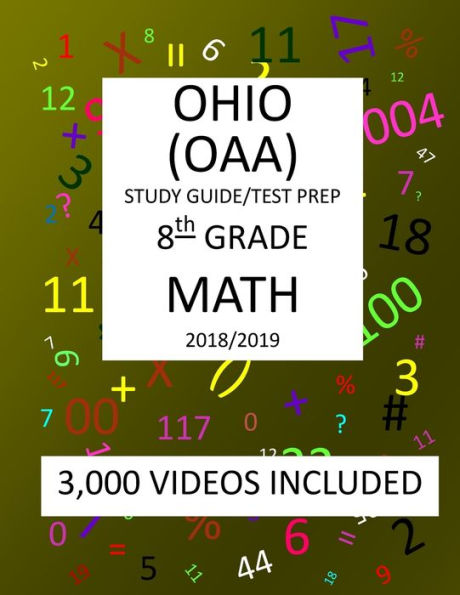 8th Grade OHIO OAA, 2019 MATH, Test Prep: 8th Grade OHIO ACHIEVEMENT ...