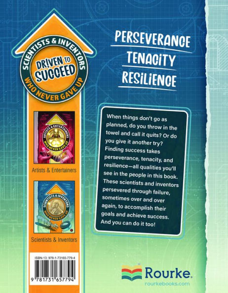 Scientists & Inventors Who Never Gave Up by Chris Schwab, Paperback ...