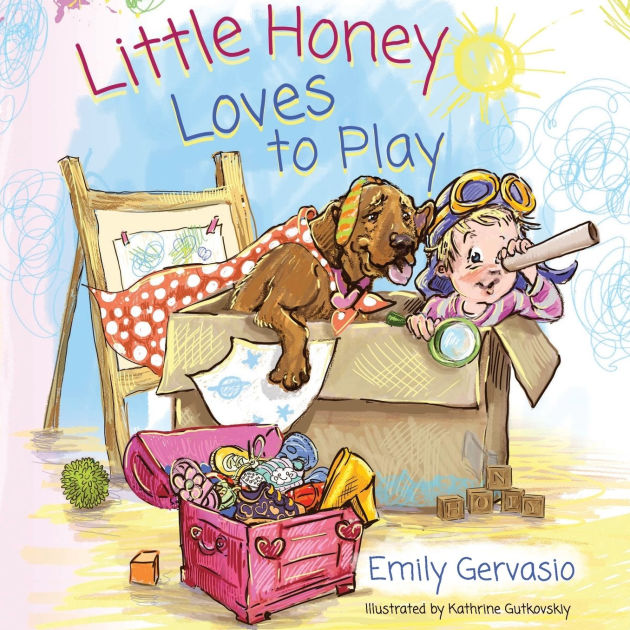 Little Honey Loves to Play: A Rhyming Toddler Book About Curiosity ...