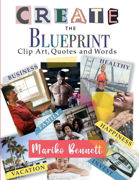 Create The Blueprint Clip Art, Quotes and Words by Mariko Bennett ...