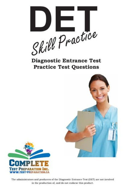 DET Skill Practice: Practice test questions for the Diagnostic Entrance ...
