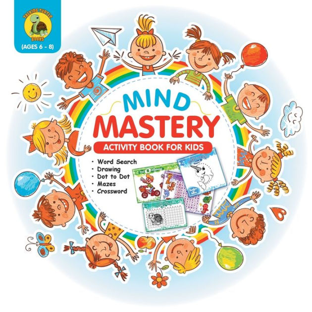 Mind Mastery: Activity Book for Kids Ages 6-8 With Word Search, Find ...