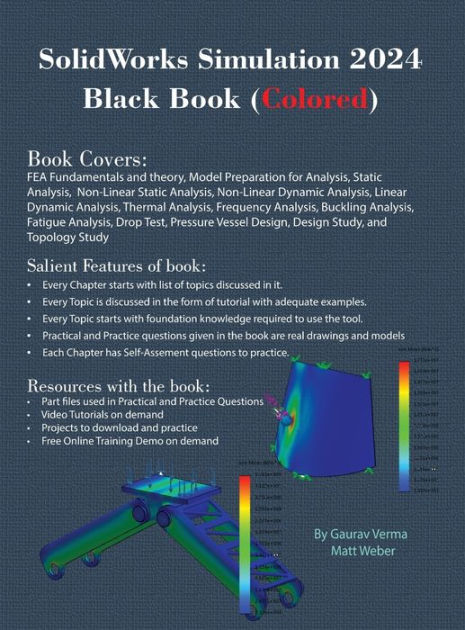 SolidWorks Simulation 2024 Black Book by Gaurav Verma, Matt Weber ...