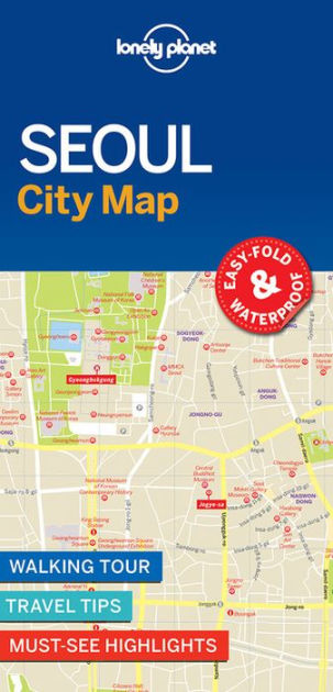 Lonely Planet Seoul City Map by Lonely Planet, Other Format | Barnes ...