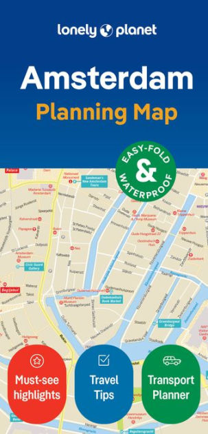 Lonely Planet Amsterdam City Map by Lonely Planet, Other Format ...