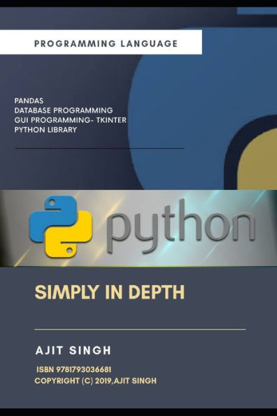 Python Simply In Depth by Ajit Singh, Paperback | Barnes & Noble®