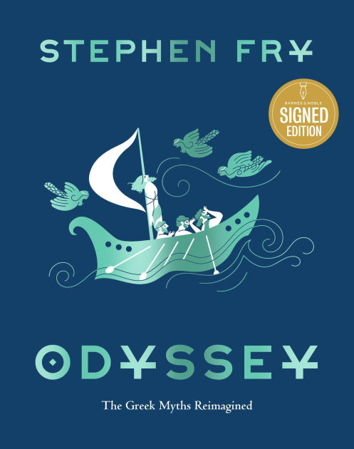 Odyssey: The Greek Myths Reimagined (Signed Book) by Stephen Fry ...