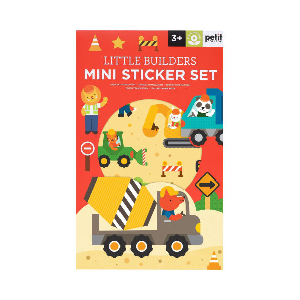 Mini Sticker Set: Little Builders by Petit Collage, Other Format ...