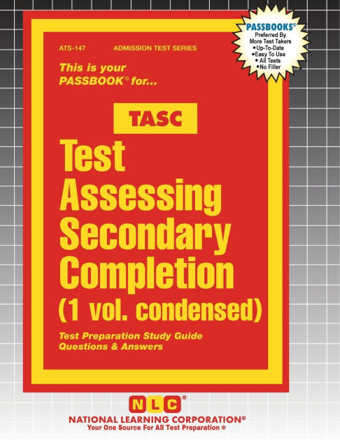Test Assessing Secondary Completion (TASC) by Passbooks, Paperback ...