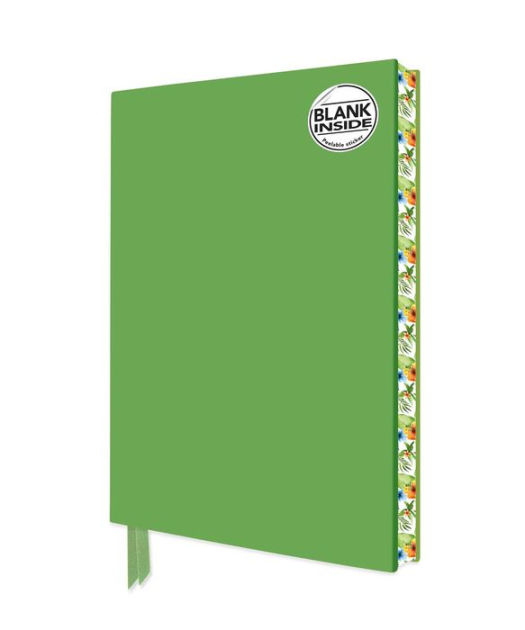Spring Green Blank Artisan Notebook (Flame Tree Journals) by Flame Tree ...