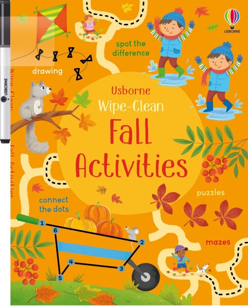 Wipe-Clean Fall Activities by Kirsteen Robson, Manuela Berti, Paperback ...