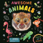 Awesome Animals: Scratch Art & Coloring by IglooBooks, Brenda Figueroa ...