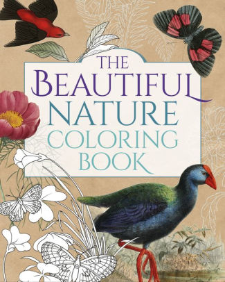 The Beautiful Nature Coloring Book by Arcturus Publishing, Paperback ...