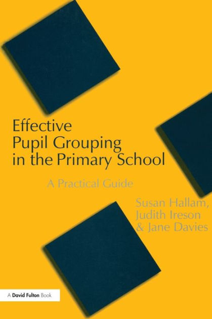 Effective Pupil Grouping in the Primary School: A Practical Guide by ...