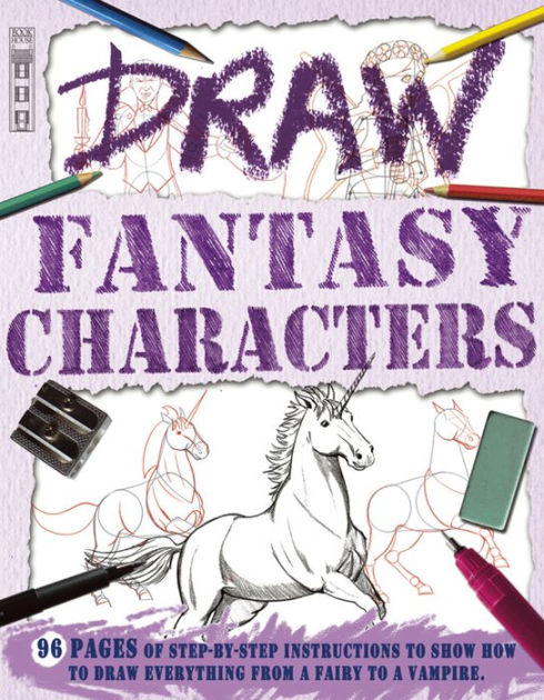 Draw Fantasy Characters by Mark Bergin, David Antram, Paperback ...