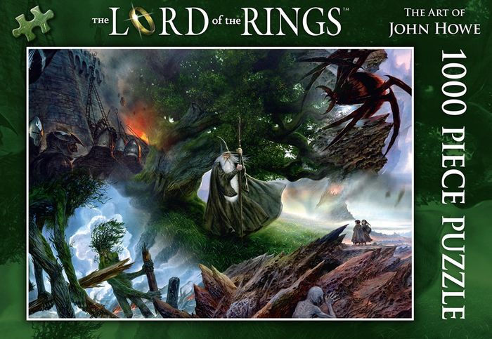 The Lord of the Rings 1000 Piece Jigsaw Puzzle: The Art of John Howe by ...