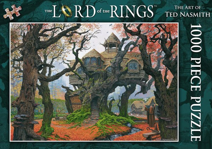 The Lord of The Rings 1000 Piece Jigsaw Puzzle: The Art of Ted Nasmith ...