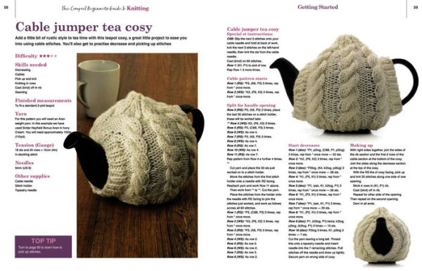 The Compact Beginner's Guide to Knitting by Sian Brown, Rebecca Grieg, Paperback | Barnes & Noble®